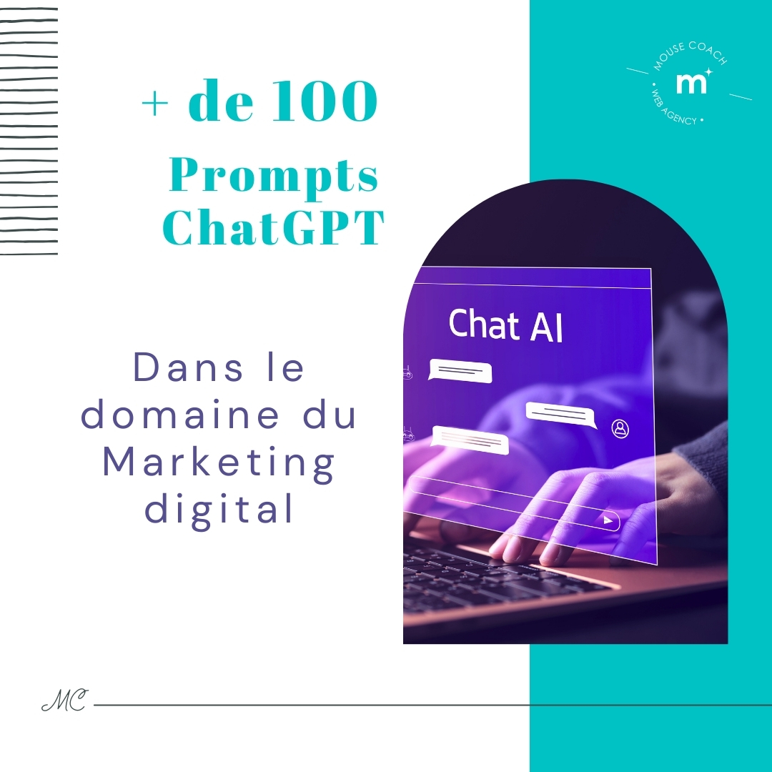 100 Prompts ChatGPT en Marketing digital | Mouse Coach